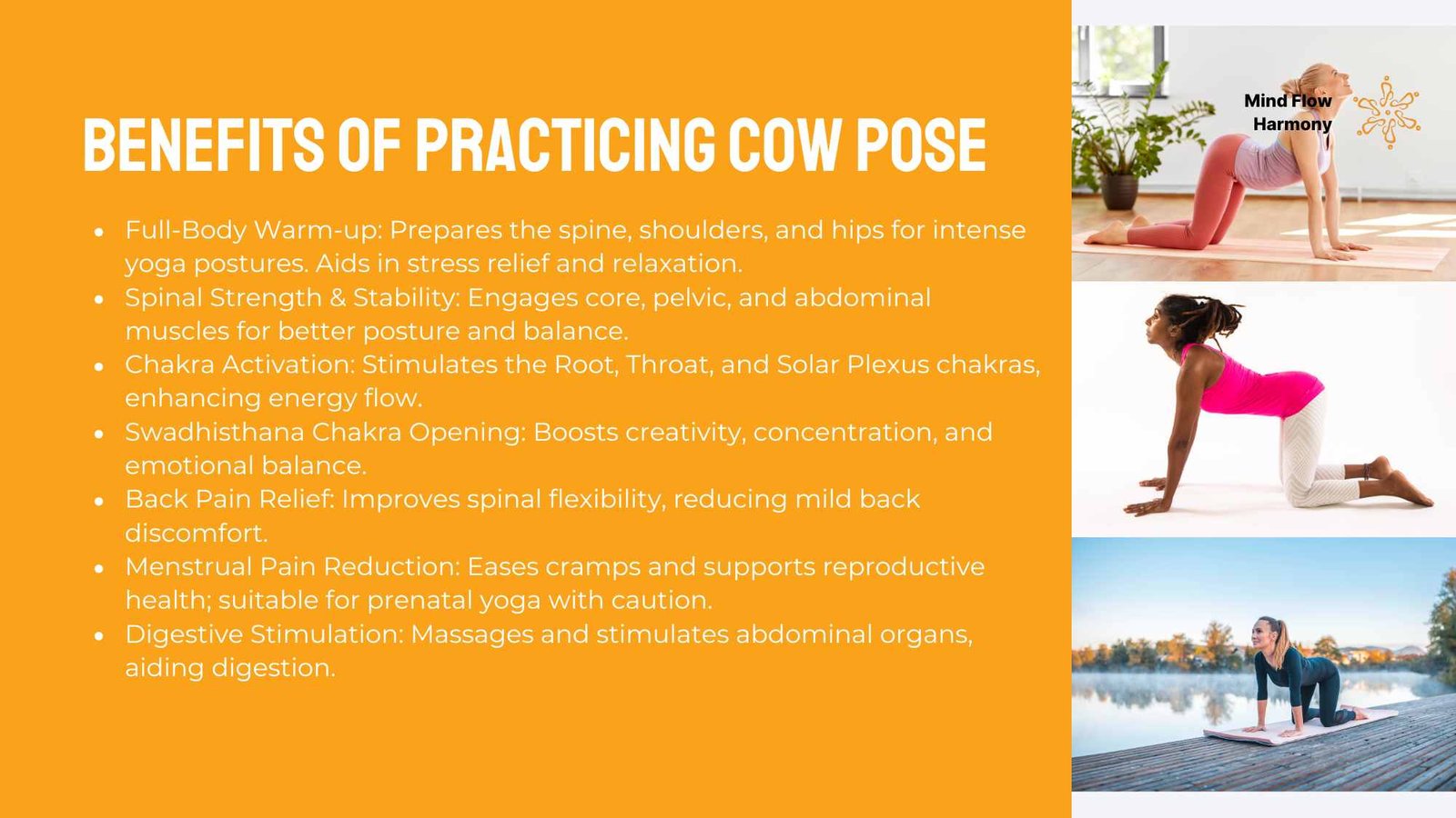 Cow Pose (BITILASANA): How To Do It, Benefits & Precautions - Mind Flow ...